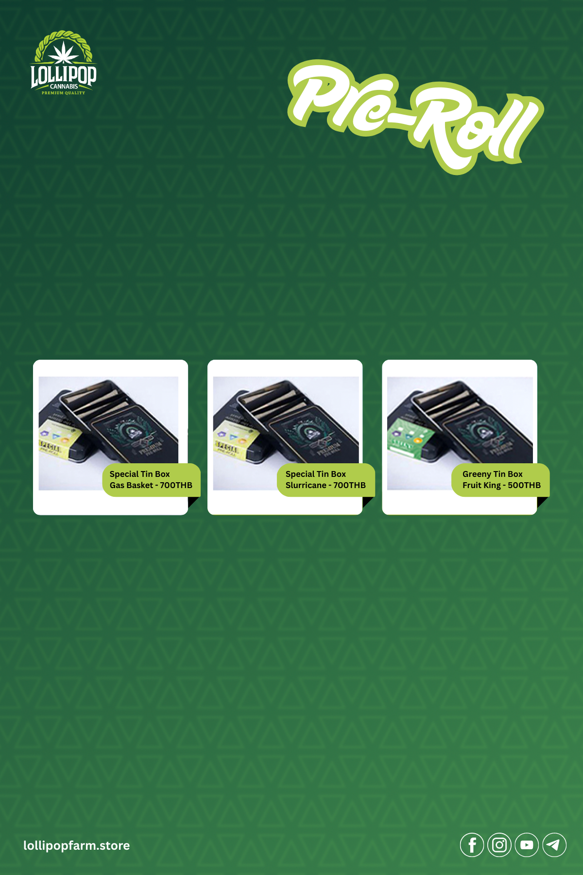 Friday Telegram Lineup-Bangkok-23.5.2025 - Lollipop Farm